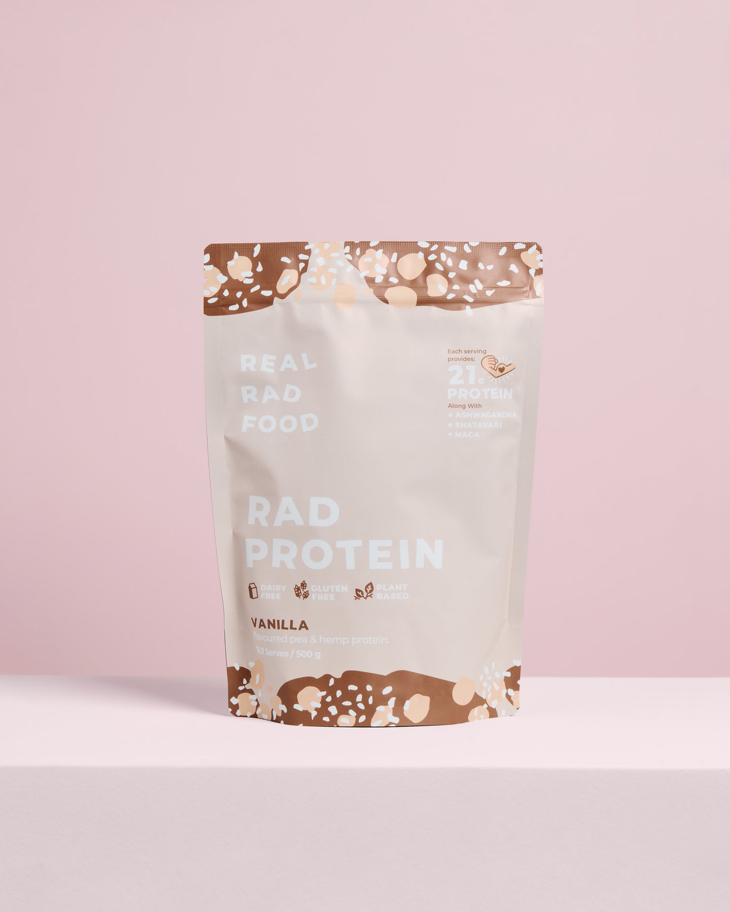 Creamy Vanilla Plant-based Protein | Rad Protein – Real Rad Food