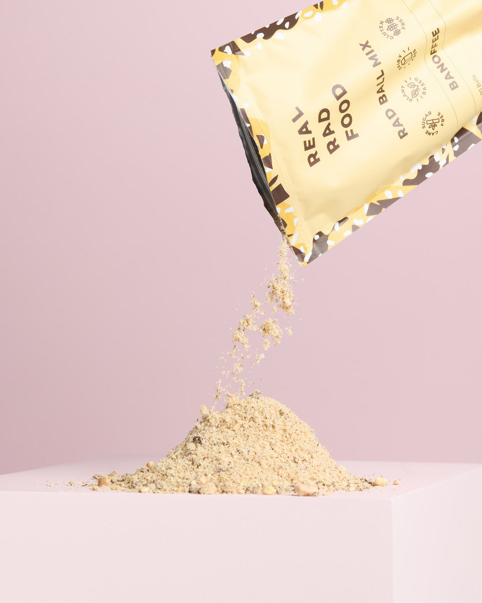 Banoffee Rad Ball Mix – Real Rad Food