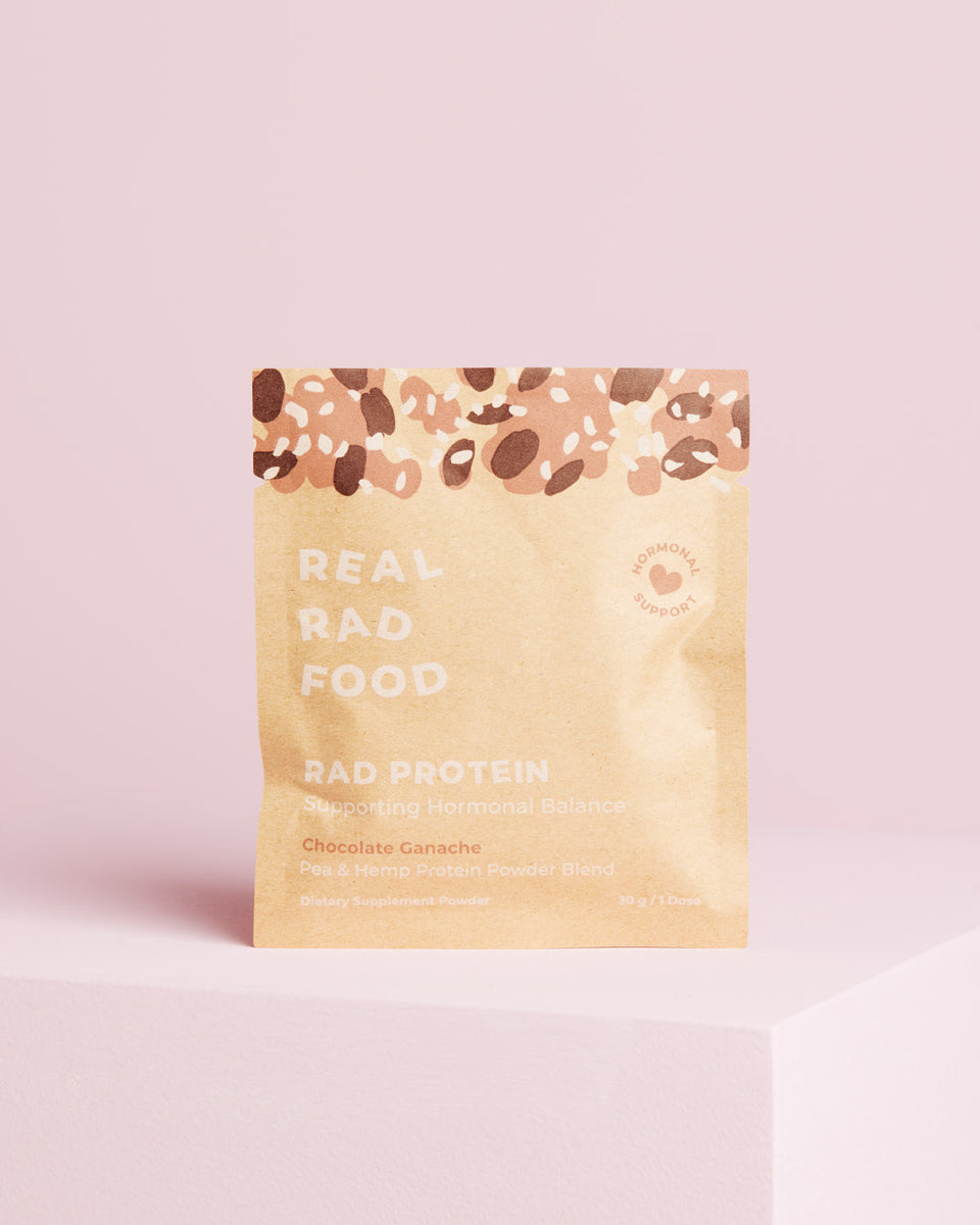 Rad Protein Chocolate Ganache Sample – Real Rad Food